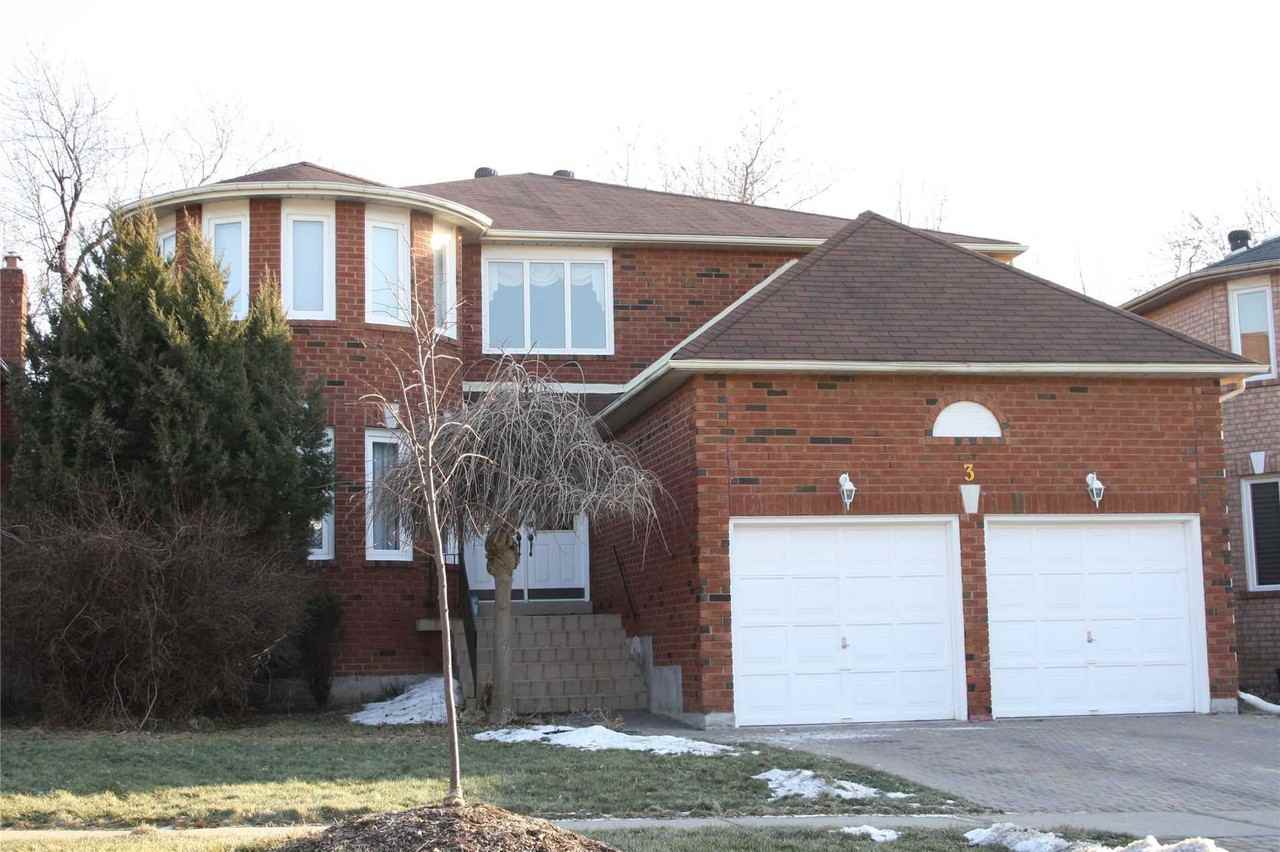 3 Laser court, Richmond Hill, ON L4B 1S3 4 Bedroom House for $3,500 ...