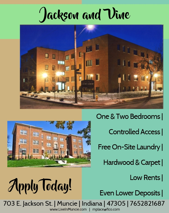 Jackson & Vine Apartments - 619 East Jackson Street Muncie IN | Zumper
