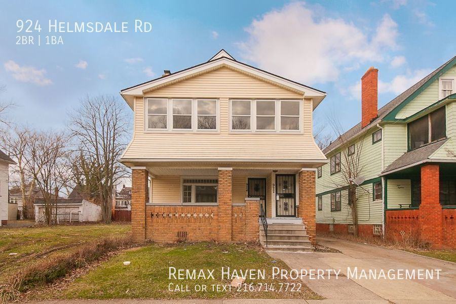 924 Helmsdale Rd, Cleveland Heights, OH 44112 2 Bedroom House for $850 ...
