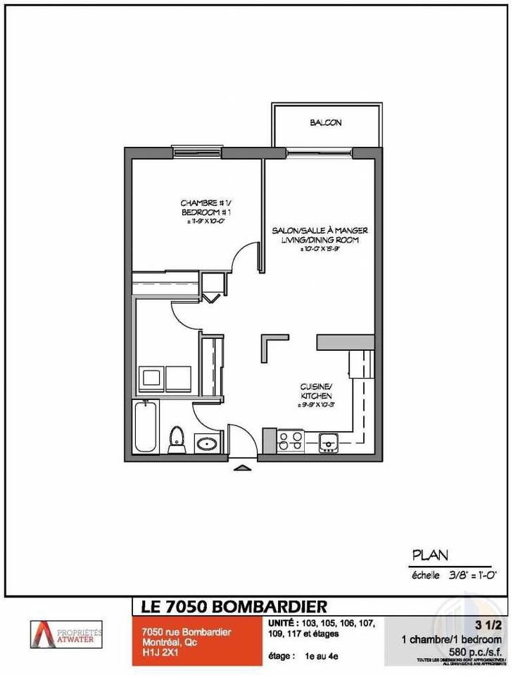 7050 Bombardier, Ville d'Anjou H1J 2G1 Apartments - 7050 Rue Bombardier ...
