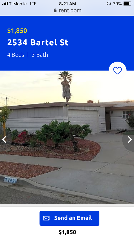 2534 Bartel St, San Diego, CA 92123 - 4 bedroom House Rental - Zumper