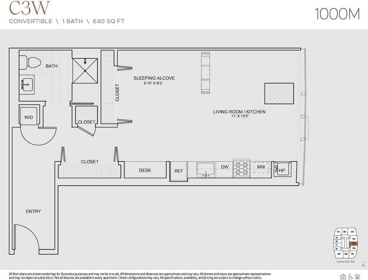S Michigan Ave #4205, Chicago, IL 60605 - Studio Apartment for Rent ...
