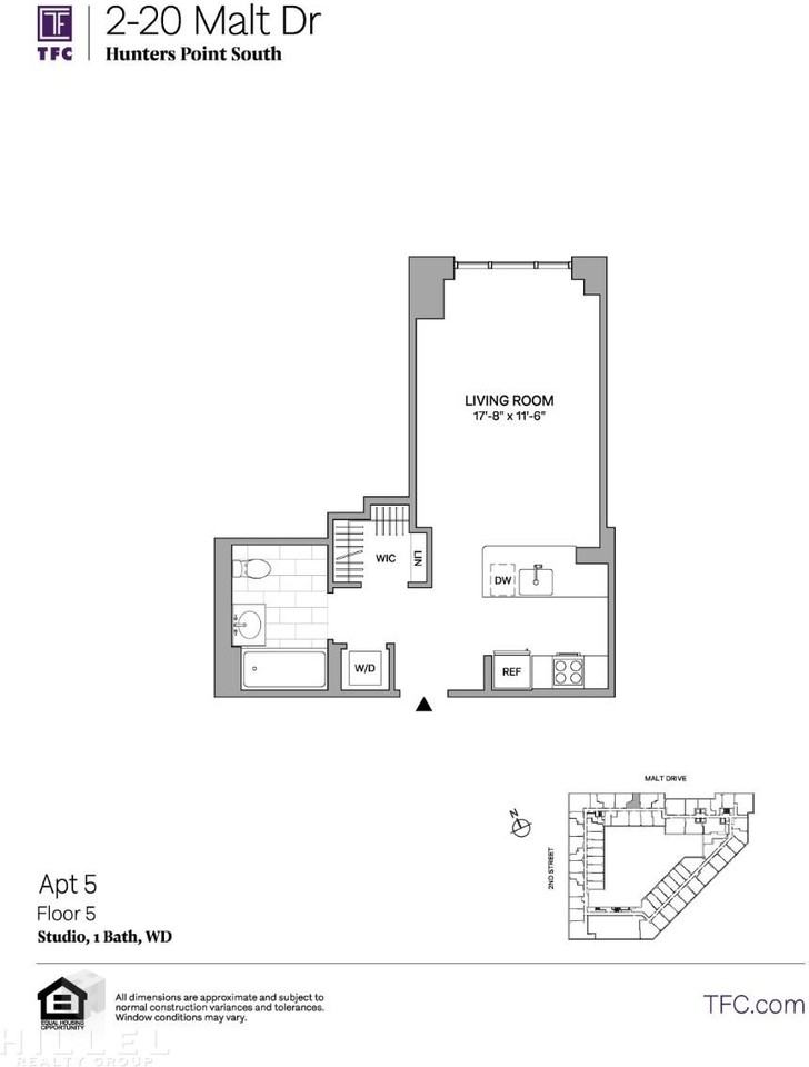 Malt Dr #505, New York, NY 11101 - Studio Apartment for Rent | PadMapper