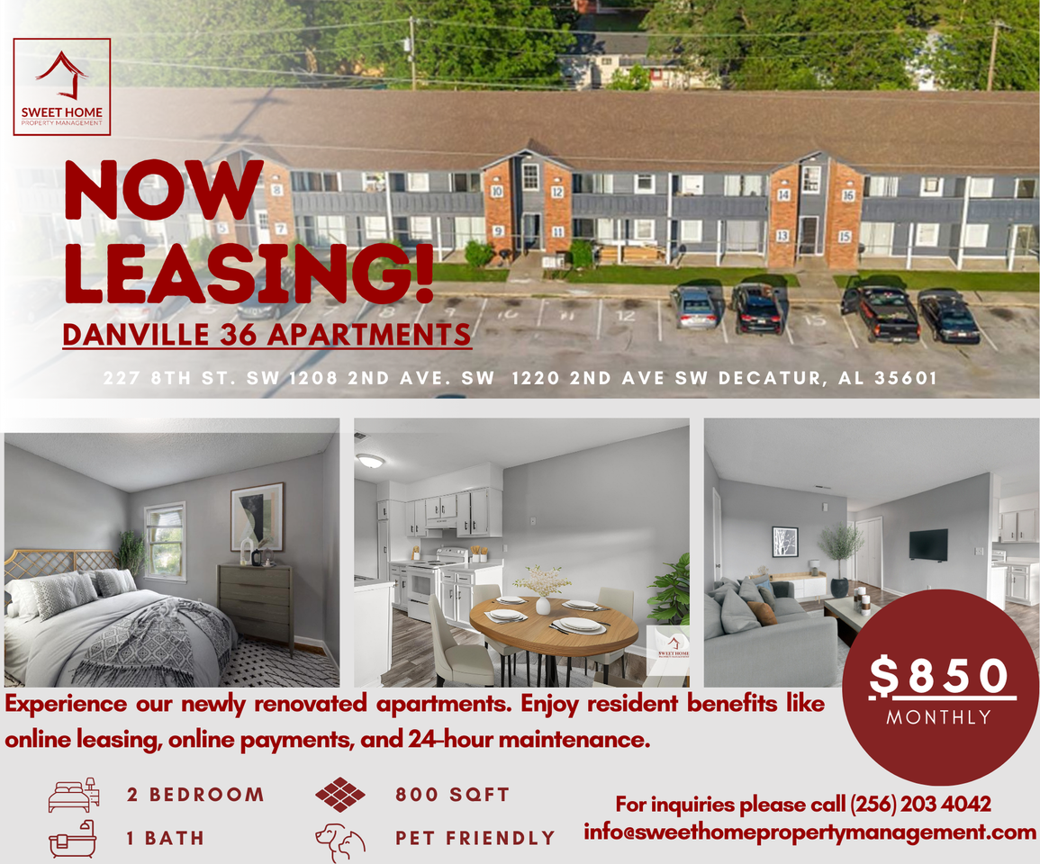 Recently Renovated Units in Decatur, AL Apartments - 227 8th St Sw ...