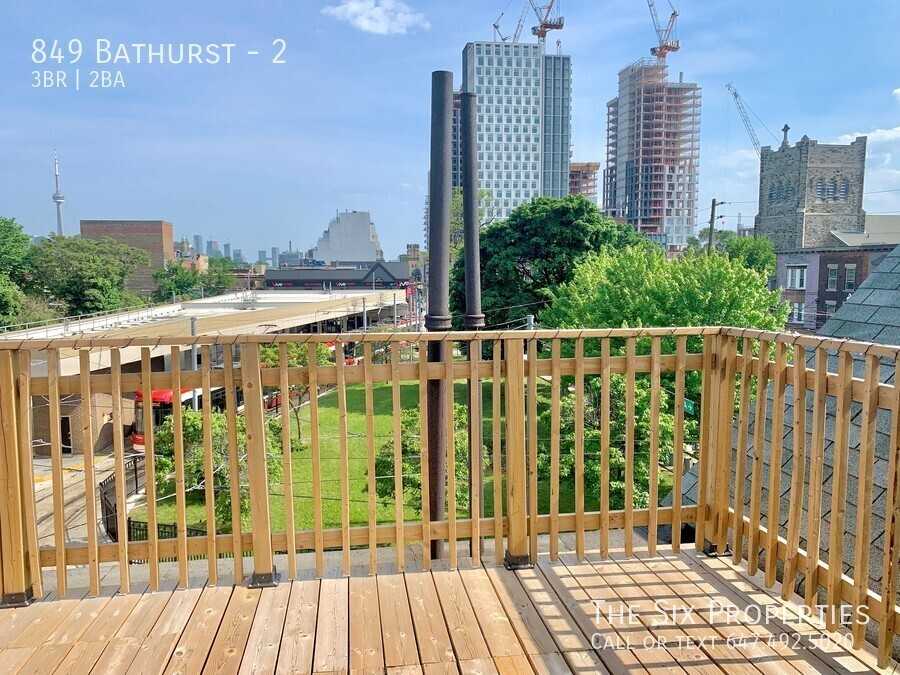 849 Bathurst St #2, Toronto, ON M5R 3G2 - 3 Bedroom Apartment for Rent ...