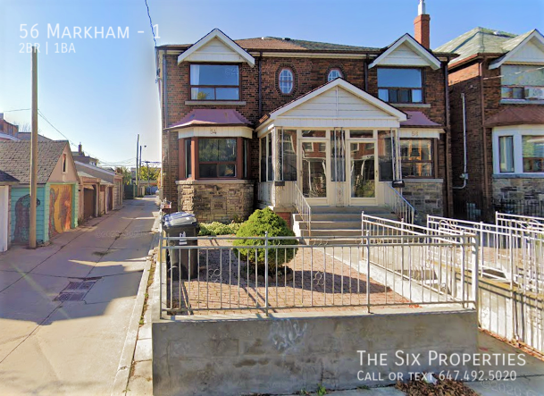 56 Markham St #1, Toronto, ON M6J 2G5 - 2 Bedroom Apartment for Rent ...