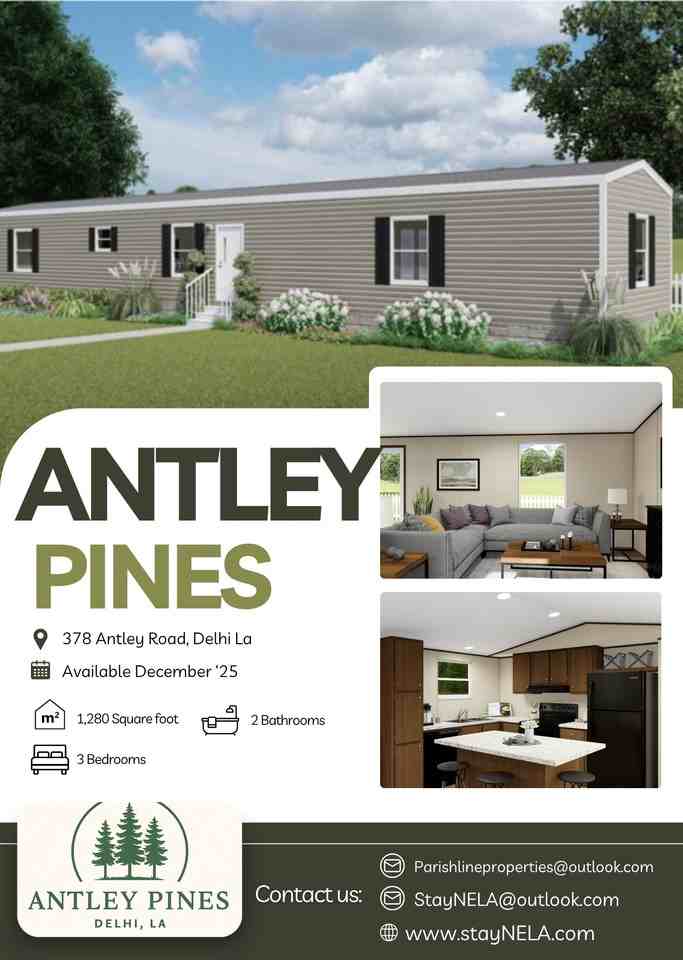 378 Antley Road, Delhi, LA 71232 - 3 bedroom House Rental - Zumper